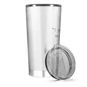 Insulated Tumbler Stainless Steel 20oz 30 Oz Tow Wine Mater Coffee Cars Tea Quote Hot Cold Iced Cup Mug Suit For Home Office Travel