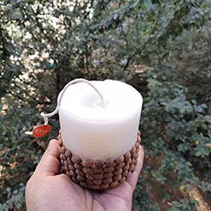 Coffee candle - 2 pcs coffee Scented Decorative Candle, Customized Gift, Coffee Bean Therapy Candles, special design interior decoration birthday gift