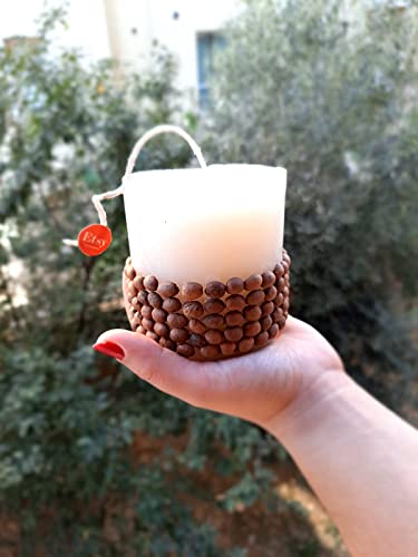 Coffee candle - 2 pcs coffee Scented Decorative Candle, Customized Gift, Coffee Bean Therapy Candles, special design interior decoration birthday gift