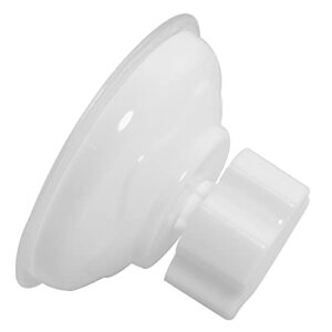 ZRM&E 5pcs 6.5 Dia. Strong Thread Screw Nut Suction Cup Hand Tighten Adjustment Sucker Pull Push Cap Suction Cup with Exhaust Groove Bathroom Kitchen Shelf Accessories (Screw Diameter 8 mm)