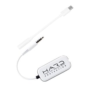 Shield Your Body Headset Audio Quality Enhancer, Air Tube Alternative, Wire Headphone Audio Filter, Headphone Jack Adapter Compatible with 5G Devices, Includes USB C to 3.5mm Audio Adapter