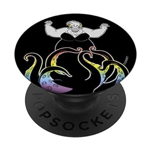 disney villains ursula rainbow tentacles popsockets swappable popgrip