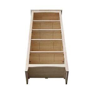 International Concepts Shaker Bookcase - 60 in H