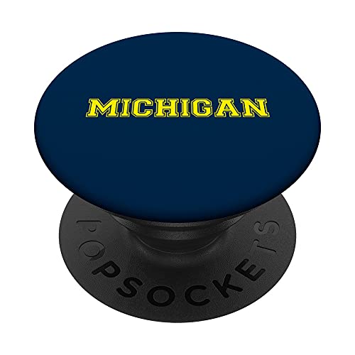 College University style Michigan Sports Gift PopSockets Swappable PopGrip