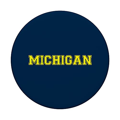 College University style Michigan Sports Gift PopSockets Swappable PopGrip