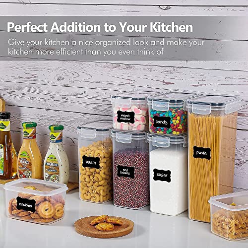 Vtopmart 4 Pcs Cereal Storage Containers and 24 Pcs Food Storage Containers Bundle