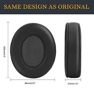 SOULWIT Ear Pads Cushions Replacement, Earpads for Razer Kraken X 2019, Kraken X Lite Headset, Noise Isolation Memory Foam, Softer Protein Leather-Black