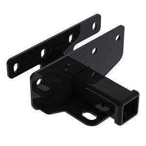 draw-tite 76382 class 3 trailer hitch, 2 inch receiver, black, compatible with 2018-2018 jeep wrangler jk, 2007-2021 jeep wrangler