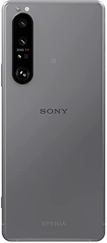 Sony Xperia 1 III XQ-BC72 5G Dual 512GB 12GB RAM Factory Unlocked (GSM Only | No CDMA - not Compatible with Verizon/Sprint) International Version – Frosted Gray