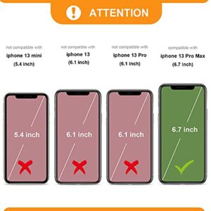 Bocasal Detachable Wallet Case for iPhone 13 Pro Max RFID Blocking Card Slots Holder Premium PU Leather Magnetic Kickstand Shockproof Wrist Strap Removable Flip Protective Cover 5G 6.7 inch (Brown)