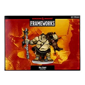 d&d frameworks: hill giant - unpainted and unassembled