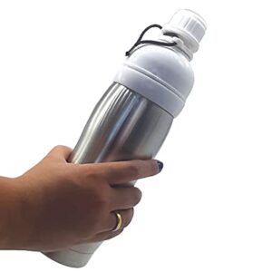 herweg, Sports thermos bottle, container, stainless steel water bottles -17Oz / 500ml, school bottles, for hot or cold drinks, bottle with spout easy hydration during exercise, 415-55