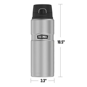 The Lord of The Rings Trilogy Poster THERMOS STAINLESS KING Stainless Steel Drink Bottle, Vacuum insulated & Double Wall, 24oz