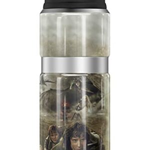 The Lord of The Rings Trilogy Poster THERMOS STAINLESS KING Stainless Steel Drink Bottle, Vacuum insulated & Double Wall, 24oz