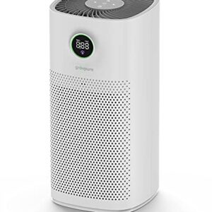 Grovpure Aspen H13 HEPA Air Purifier with UVC Light and Air Quality Indicator, 275 CFM CADR