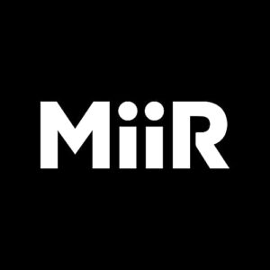 MiiR, Wide Mouth Water Bottle, Vacuum Insulated Leakproof, Stainless Steel Construction, Black, 20 oz