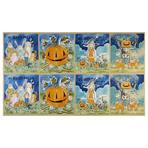 freespirit spirit of halloween in the spirit 24" panel, fabric