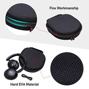 XANAD Hard Case for Anker Soundcore Life Q20 / Q45 / Q30 / Q35 Hybrid Active Noise Cancelling Headphones - Carrying Organizer Storage Bag