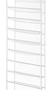 Whitmor, White 36-Pair Over The Door Shoe Organizer