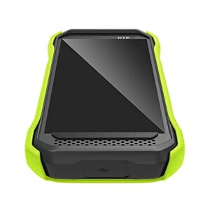 Wireless ProTech Case Compatible with Kyocera DuraForce Ultra 5G Phone Model E7110 (Verizon), Durable Slim Soft Touch Smooth Hard Cover Case (Lime Green)