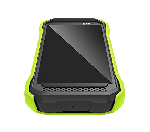 Wireless ProTech Case Compatible with Kyocera DuraForce Ultra 5G Phone Model E7110 (Verizon), Durable Slim Soft Touch Smooth Hard Cover Case (Lime Green)