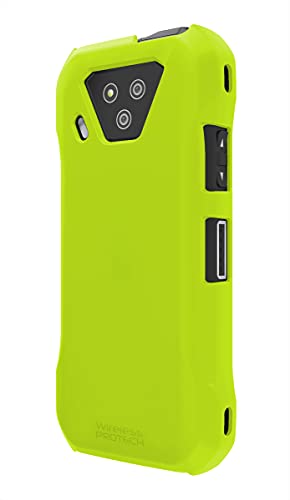 Wireless ProTech Case Compatible with Kyocera DuraForce Ultra 5G Phone Model E7110 (Verizon), Durable Slim Soft Touch Smooth Hard Cover Case (Lime Green)