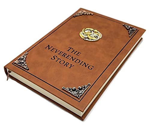 costumebase The Neverending Story Book Auryn Bastian Atreyu Replica Novel Brown