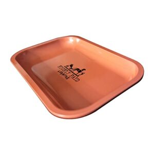 Highly Paid Rolling Trays, Small Elegant Rolling Tray, 8.5” x 11.5” High-Grade Graphic Rollin Trays, Lifestyle, Dishwasher Safe, Heat Resistant