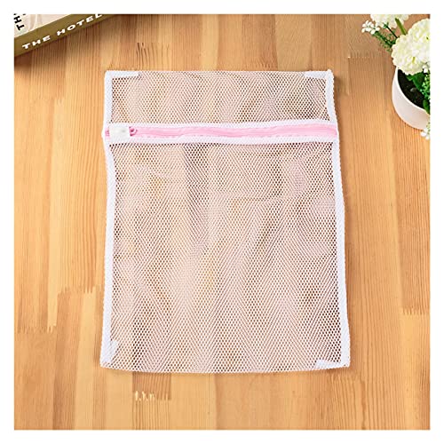 YXXJJ Laundry Ball 5PCS/Set White Coarse Mesh Laundry Bags for Washing Machines Lingerie Laundry Wash Bags Modern PET+PE Polyester Laundry Bag Easy to use (Color : Coarse Mesh Set)