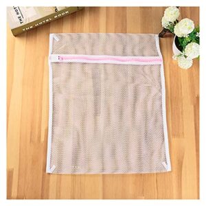 YXXJJ Laundry Ball 5PCS/Set White Coarse Mesh Laundry Bags for Washing Machines Lingerie Laundry Wash Bags Modern PET+PE Polyester Laundry Bag Easy to use (Color : Coarse Mesh Set)