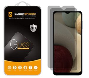 (2 pack) supershieldz designed for samsung galaxy a32 5g (privacy) anti spy tempered glass screen protector, anti scratch, bubble free