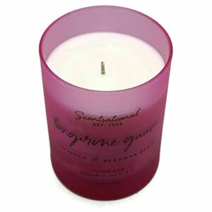 Scentsational Candles Scentsational Coconut Beeswax Scented Candle 11oz Frosted Pink - Tangerine Guava