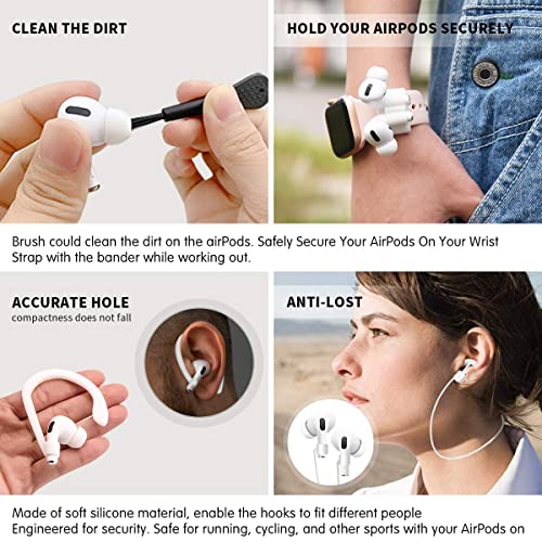 Alquar Genshin Impact Case for Airpods Pro, 6 in 1 Silicone Airpods Pro Accessories Cover, Cute Klee Anime Cartoon Skin for Girls Women with Watch Holder/Ear Hooks/Keychain/Brush/Strap(Jumpy Dumpty)