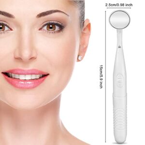 Dental Mirror with Light Teeth Inspection LED Mirror Anti-Fog Mouth Mirror MM380 Dentist Oral Care Tool