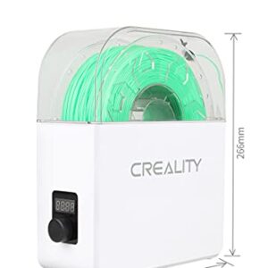 Official Creality Filament Dry Box, Dust-Proof and Moisture-Proof, Keeping PLA 1.75 Filaments Dry During 3D Printing, Filament Holder, Spool Holder, Filament Dryer, Storage Box 3D Printer Accessories