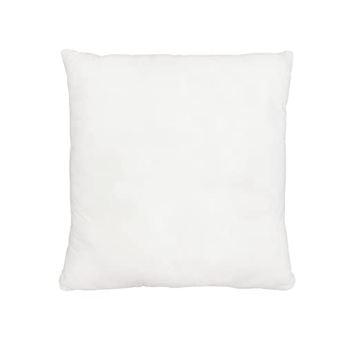 Hausattire Throw Pillow Insert 12x12 Inches - Set of 2, Premium White Pillows for Bed and Couch