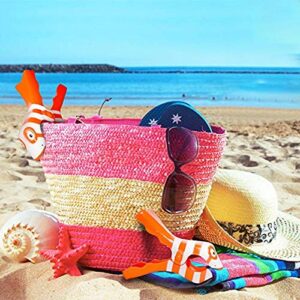 bluesa 2PCS Clown Fish Beach Towel Holders for Beach Chairs, Beach Towel Clips for Pool Chairs, Beach Clips for Towels and Chairs, Clothes Clips for Hanging Clothes, Windproof Towel Pin, Chip Pegs