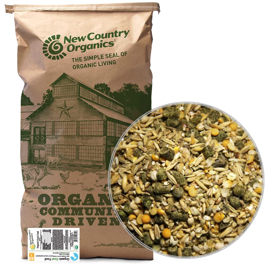 New Country Organics Soy-Free Goat Feed, 40 lbs