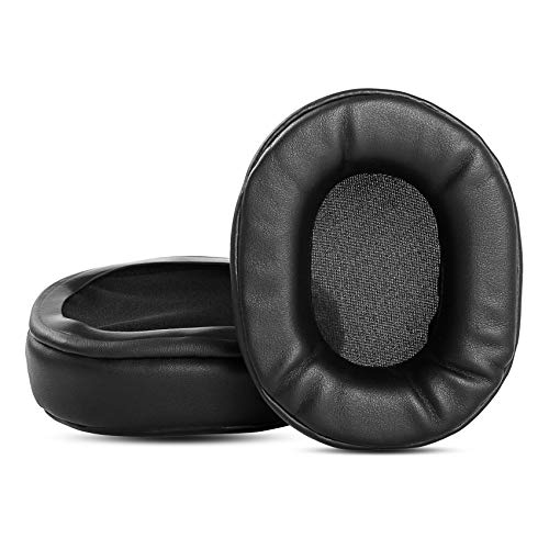 YDYBZB Protein Leather Ear Pads Memory Foam Cushion Earpads Pillow Replacement Compatible with Telex Echelon 25XT Stratus 30XT 50D Pilot Headphones