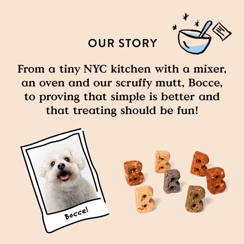 Bocce’s Bakery Grazers Dog Treats, Wheat-Free Jerky Sticks for Dogs, Made with Limited-Ingredients, Baked in The USA with No Added Salt or Sugar, All-Naural & High-Protein, Turkey & Sweet Potato, 4 oz