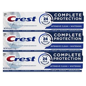 crest pro health complete protection intensive clean + whitening