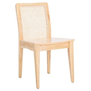 Safavieh Home Collection Benicio Natural Rattan Dining Chair (Set of 2) DCH1005D-SET2, 0