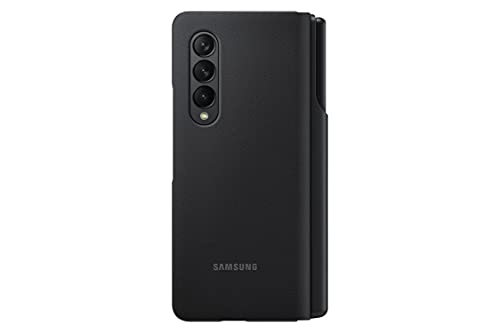 SAMSUNG Galaxy Z Fold 3 Phone Case with S Pen, Protective Cover, Heavy Duty, Shockproof Smartphone Protector, US Version, Black,EF-FF92PCBEGUS