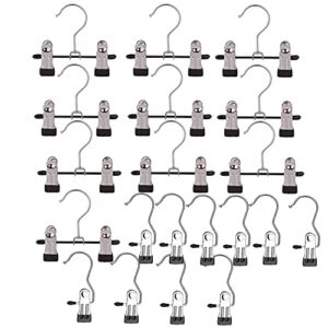 joinsi 20 pack boot hangers closet hanging clips laundry hooks for hats, pants, towel, socks, handbags, bags, underwear