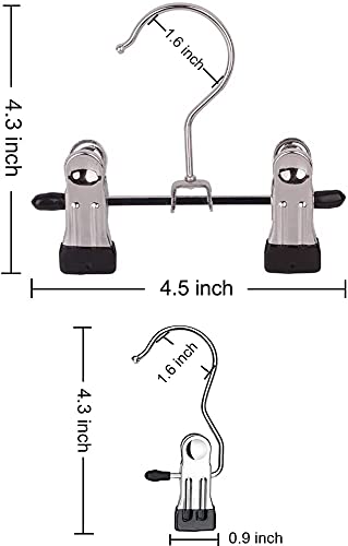 JOINSI 20 Pack Boot Hangers Closet Hanging Clips Laundry Hooks for Hats, Pants, Towel, Socks, Handbags, Bags, Underwear