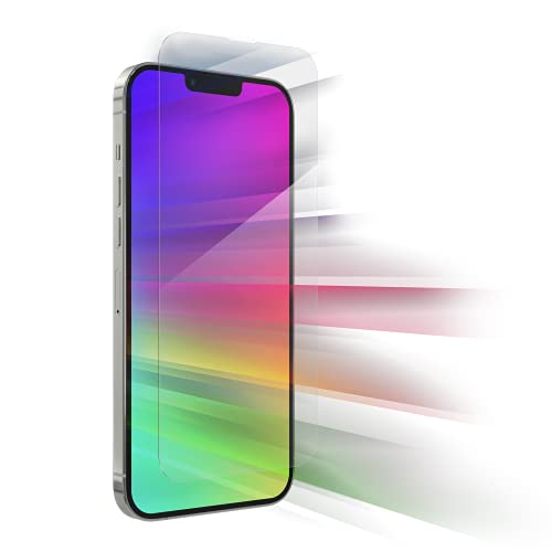 ZAGG InvisibleShield Glass Elite Plus with D3O Screen Protector - Gaming Glass - Made for iPhone 13 Pro MAX - Case Friendly Screen - Impact & Scratch Protection - clear