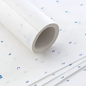 pattern paper for fashion design - 45 inches x 10 yards, alpha numeric dotted marking paper - made in the usa