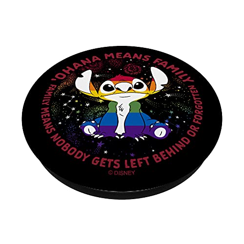 Disney Lilo & Stitch Pride Stitch Ohana Means Family PopSockets Swappable PopGrip