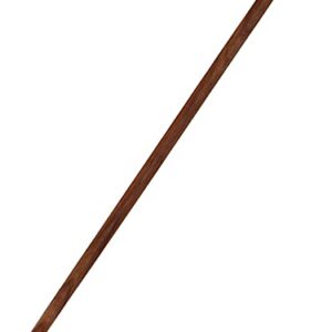 Vintage Wooden Walking Stick Cane with Classic Vintage Carved Brass Handle