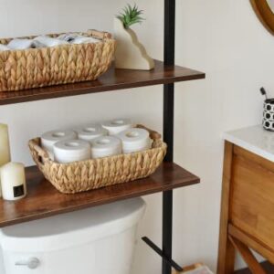 StorageWorks Water Hyacinth Storage Baskets Set